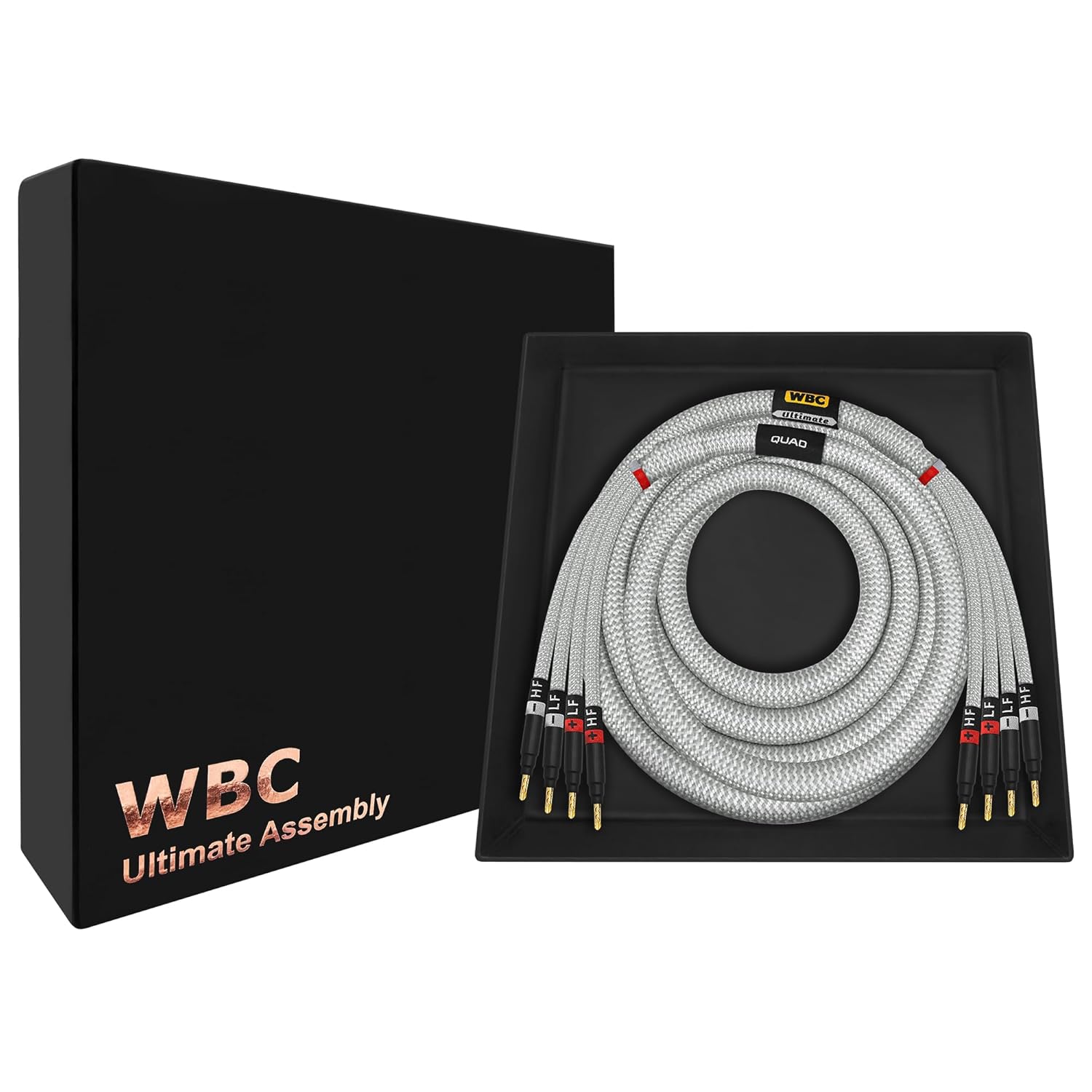 Amazon.com: WORLDS BEST CABLES 3 Foot Ultimate - 12 AWG - Ultra-Pure ...
