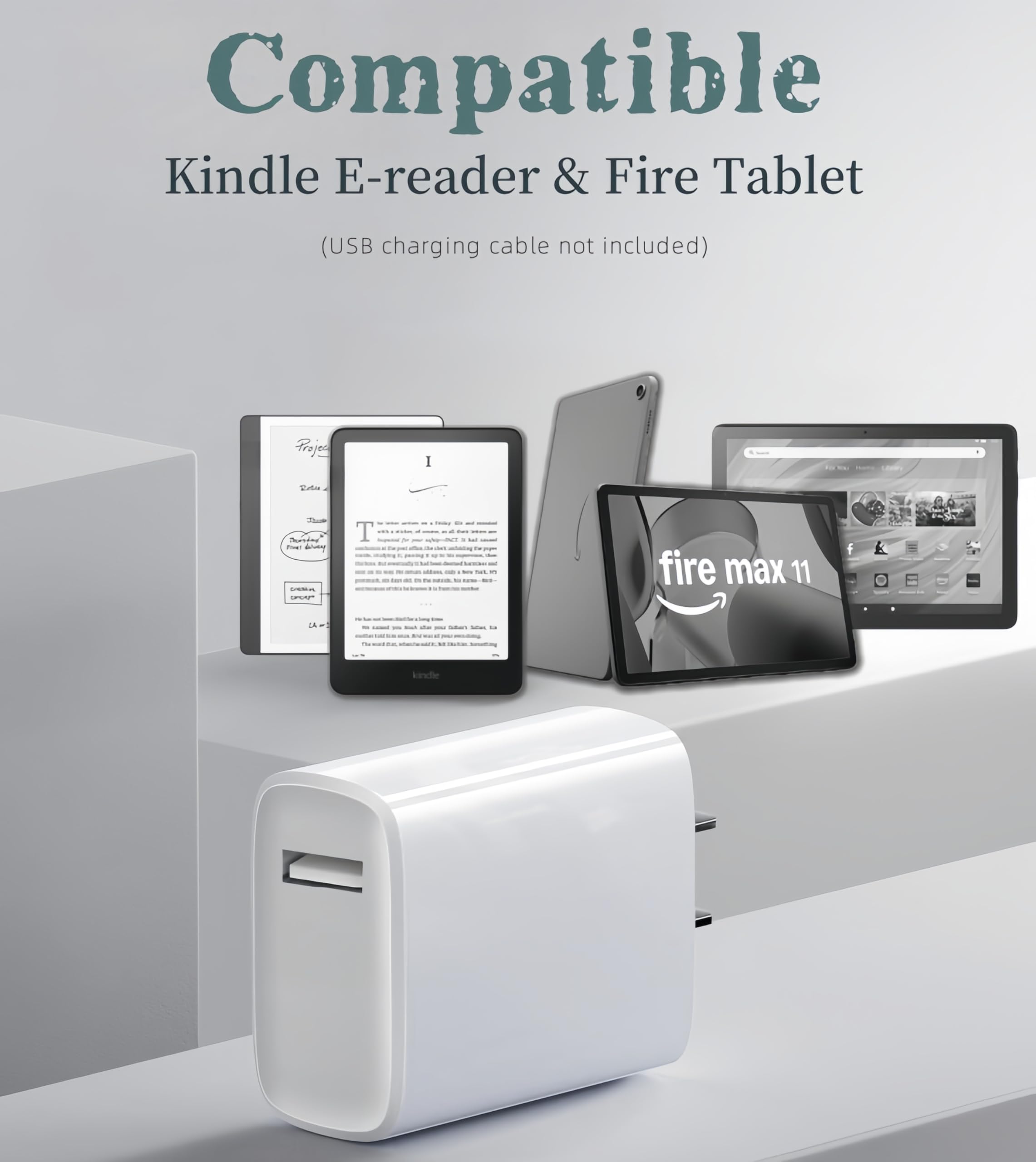 Snapklik.com : Charger Block For Kindle Paperwhite, Signature Edition ...