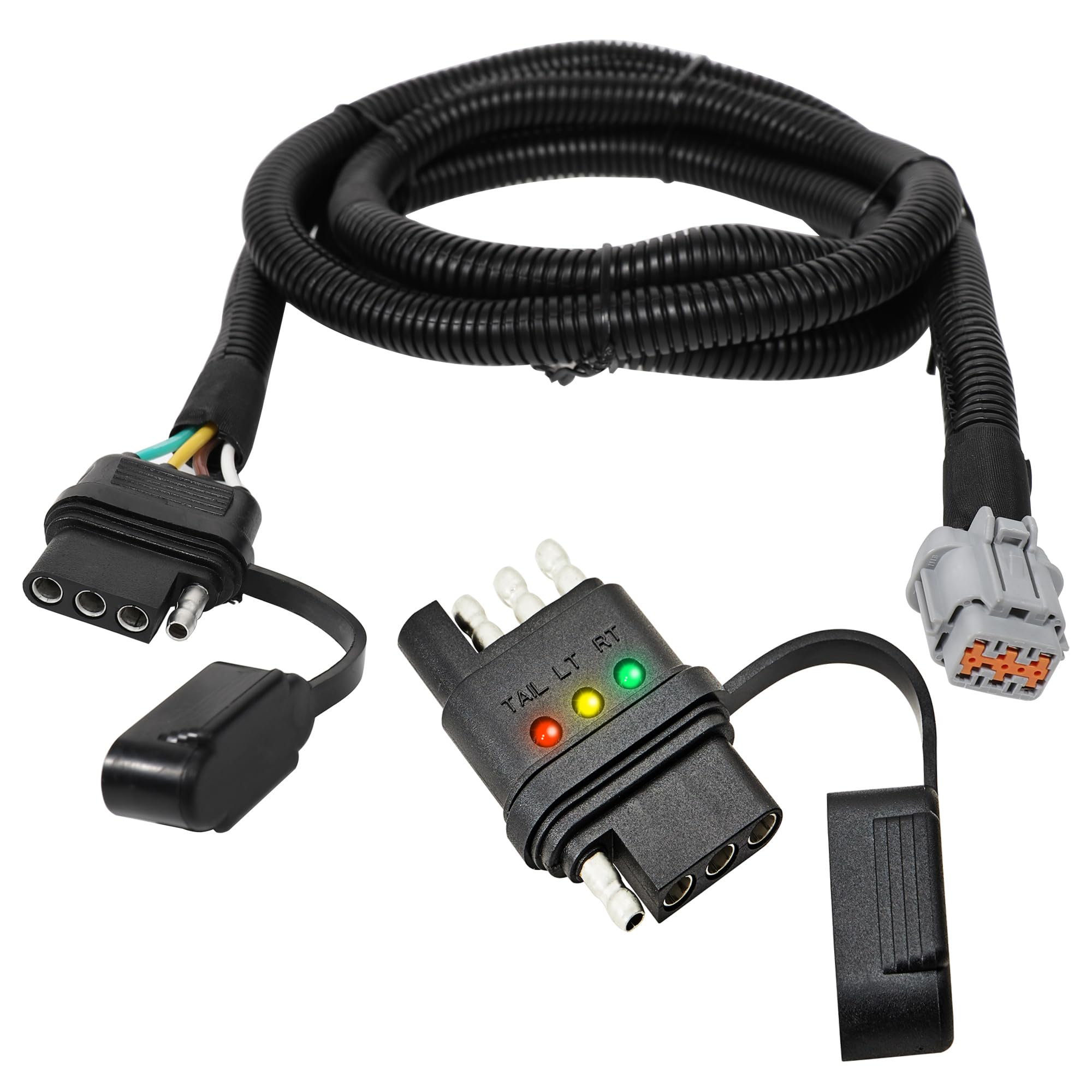 Amazon.com: Oyviny 4 Way Flat Trailer Wiring Harness for Nissan ...
