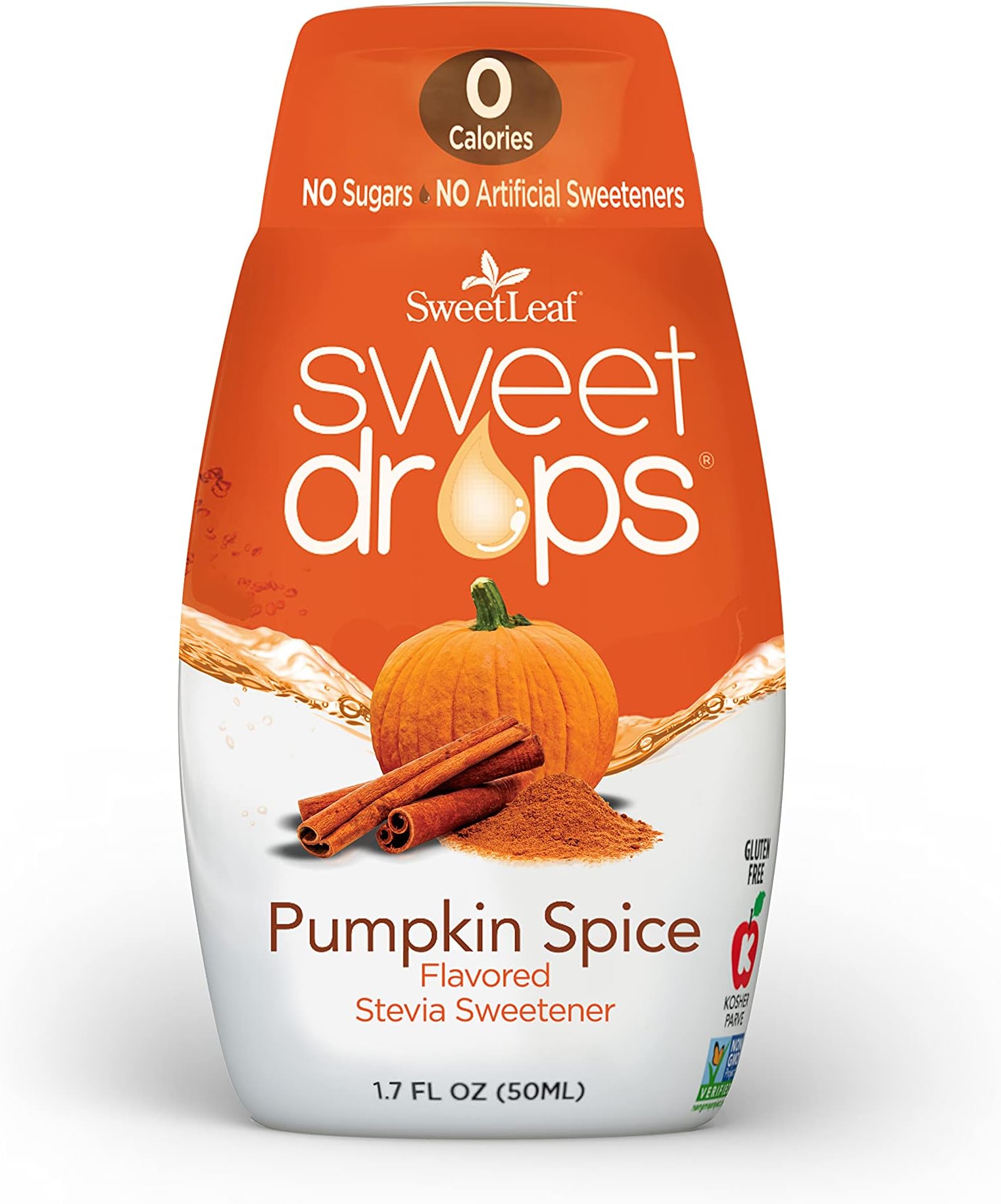 Amazon.com : SweetLeaf Sweet Drops Pumpkin Spice, 50 servings, Clear,1. ...