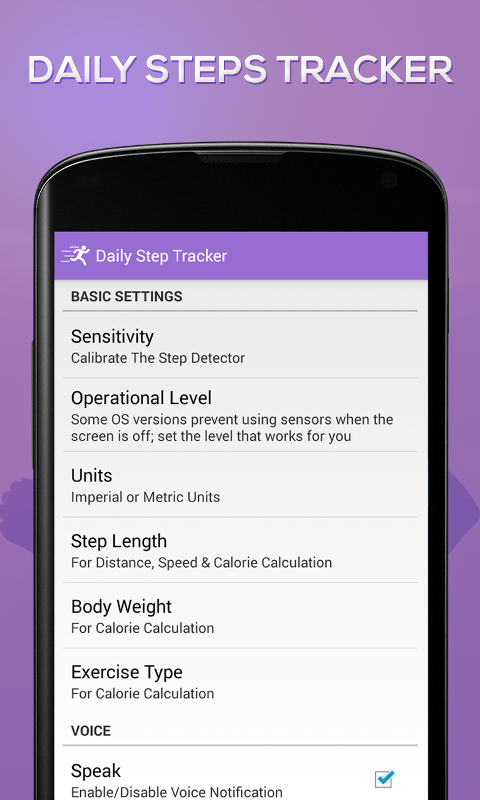 Daily Steps Tracker - App on the Amazon Appstore