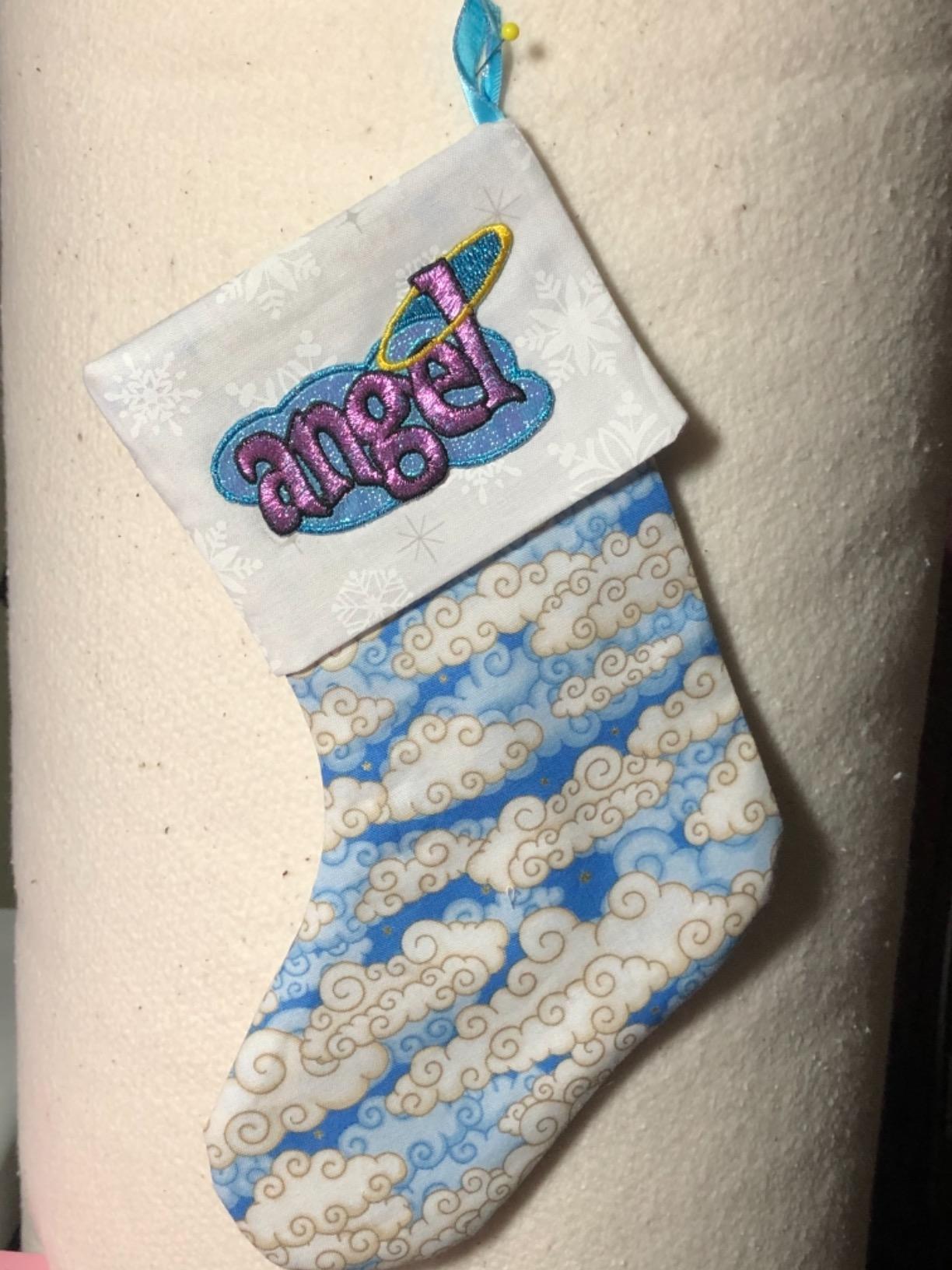 Amazon.com: Angel Name Tag Badge Patch Girls Heaven Saying Sign ...