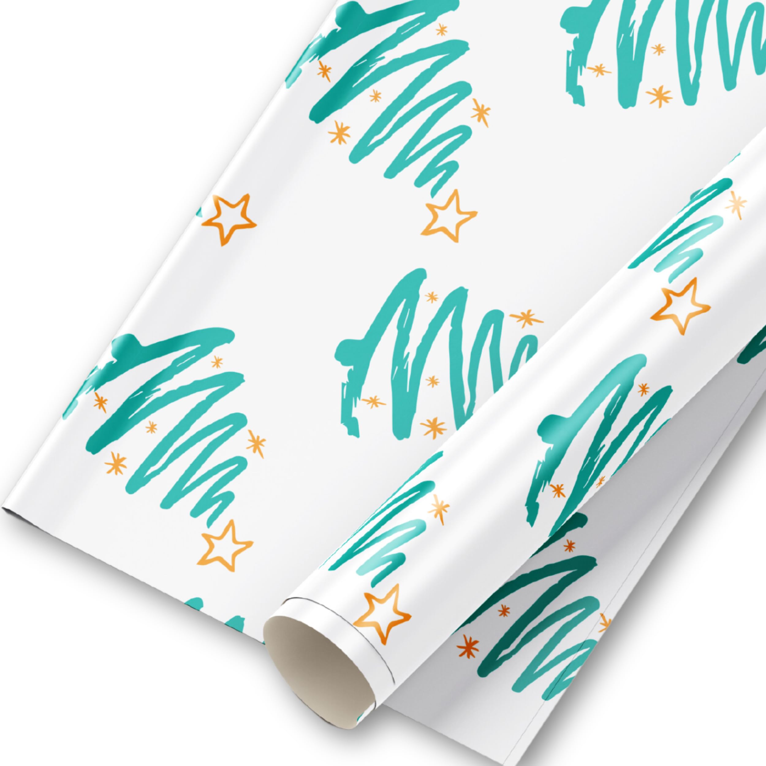 Amazon.com: Minimalist Christmas Wrapping Paper Jumbo Roll (30" x 10 ...