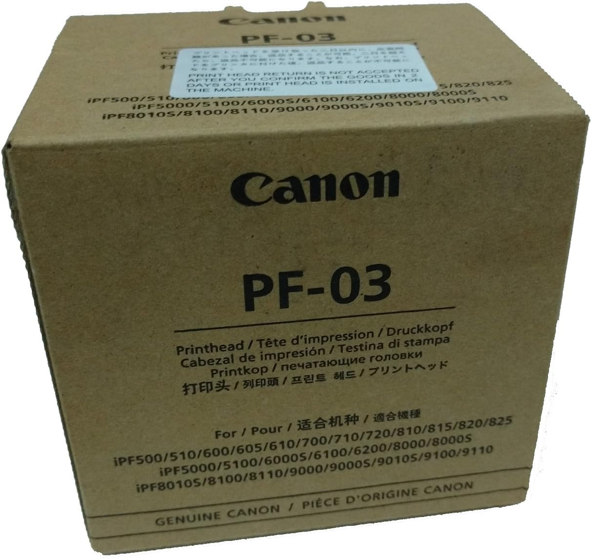 Canon PF-03 Druckkopf, 1 Stück : Amazon.de: Computer & Zubehör