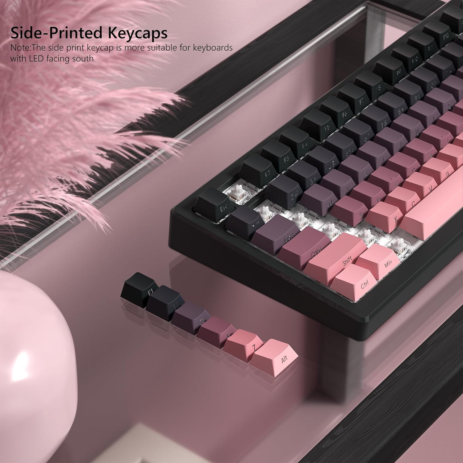 Womier Shine Through PBT Keycaps 60 75 100 Percent, Nepal | Ubuy