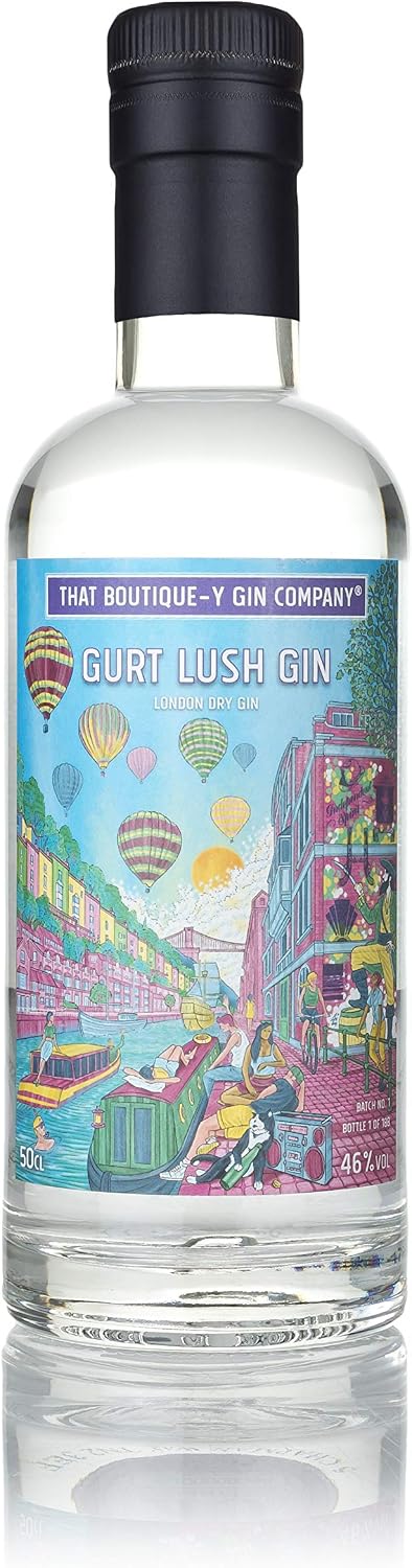 That Boutique-y Gin Company Gurt Lush Bristol Gin, 50 cl, 88523 ...
