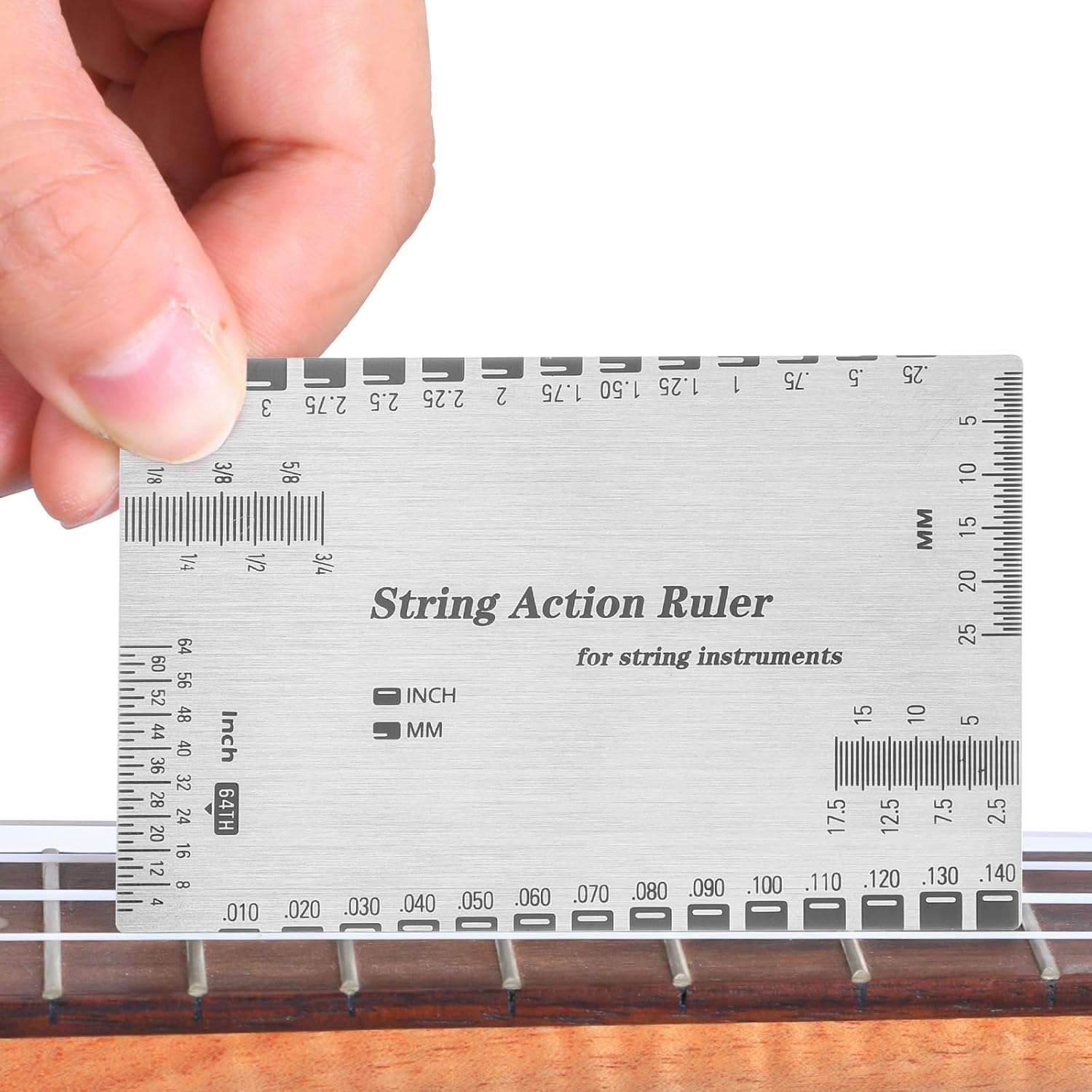 Amazon.com: YUXIANLB Guitar String Action Gauge String Action Gauge ...