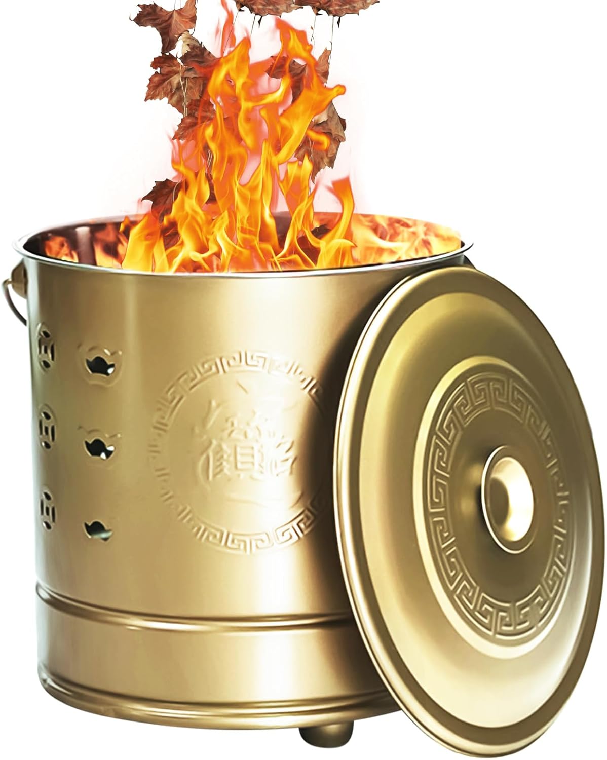 Amazon.com : Ash Cage – Durable Stainless Steel Incineration Barrel ...