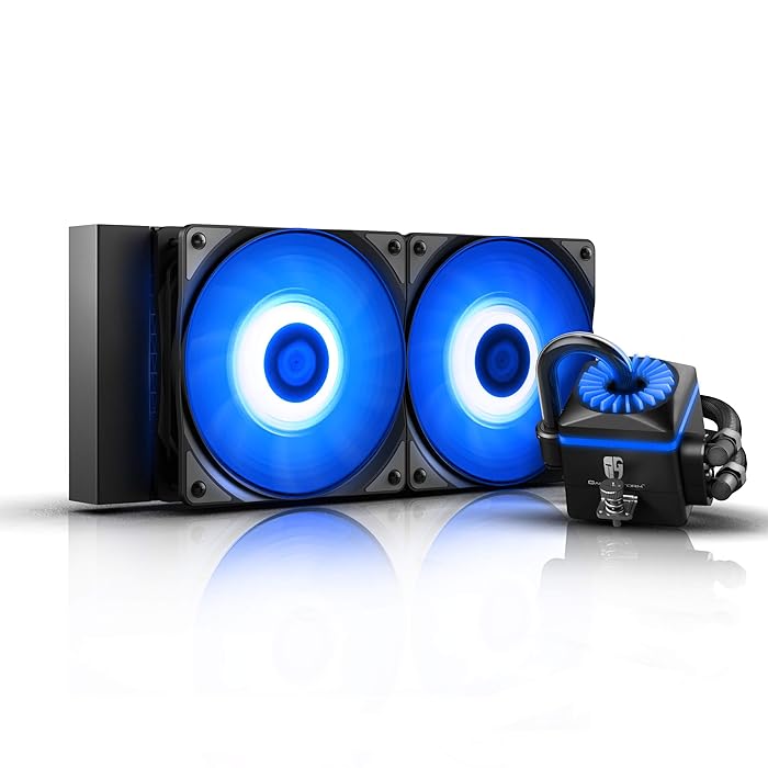 Buy DEEPCOOL Captain 240 RGB V2, AIO Liquid CPU Cooler, Anti-Leak ...