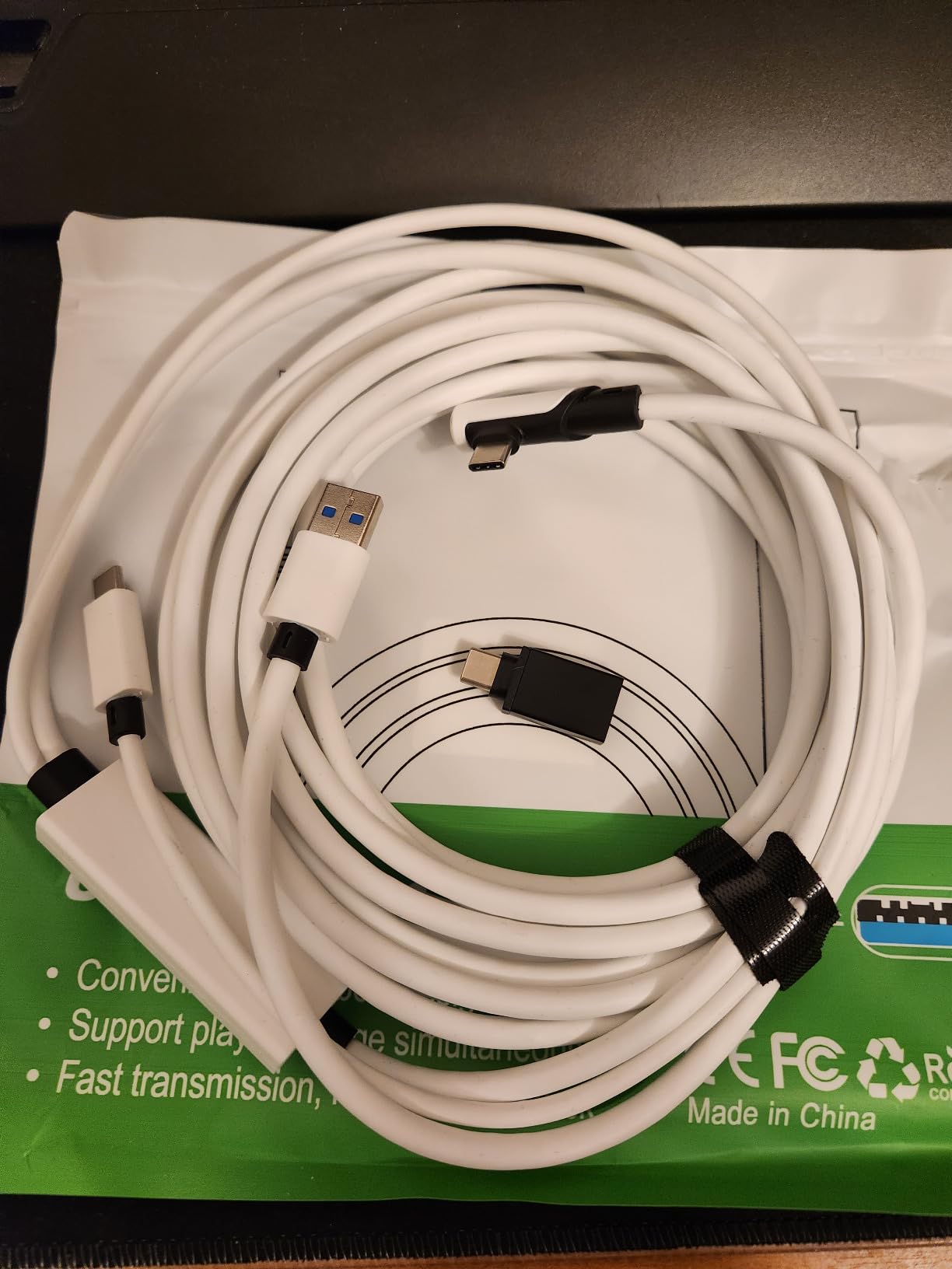 Tiergrade Link-Kabel 5M kompatibel mit Meta Quest 3/2/Pro, Pico 4/Pro ...