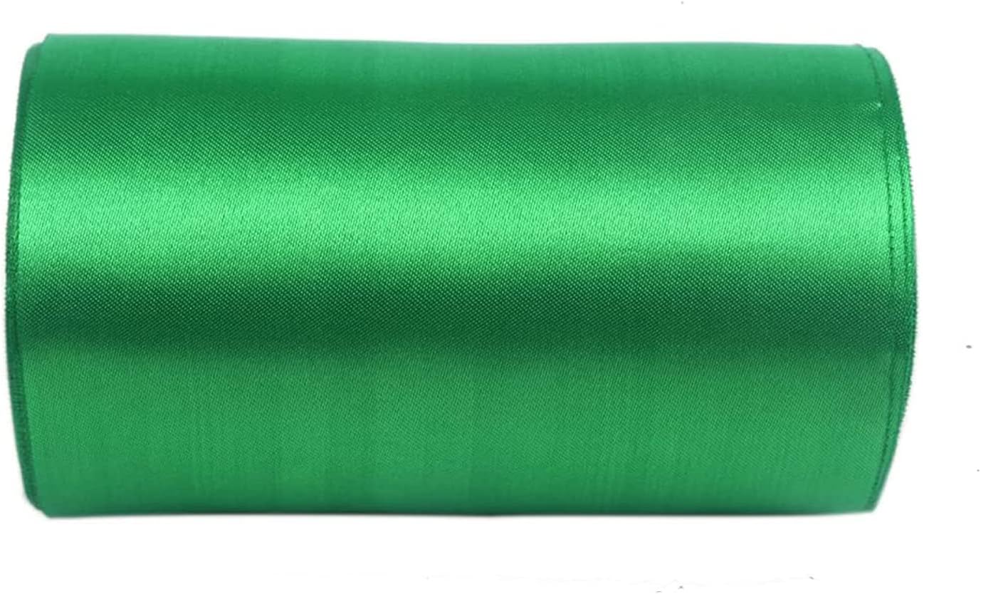 Amazon.com: YYCRAFT 10 Inch Wide Satin Ribbon Satin Fabric Spool for ...