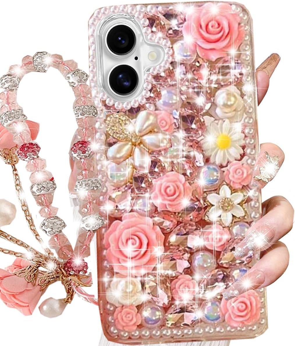 Amazon.com: SMAIGE Lanyard Case Compatible with iPhone 16 Case 6.1 ...