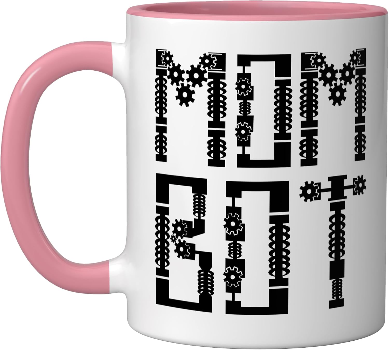 Mom Bot Robot Robotics AI Engineer Artificial Intelligence Ceramic Mug ...
