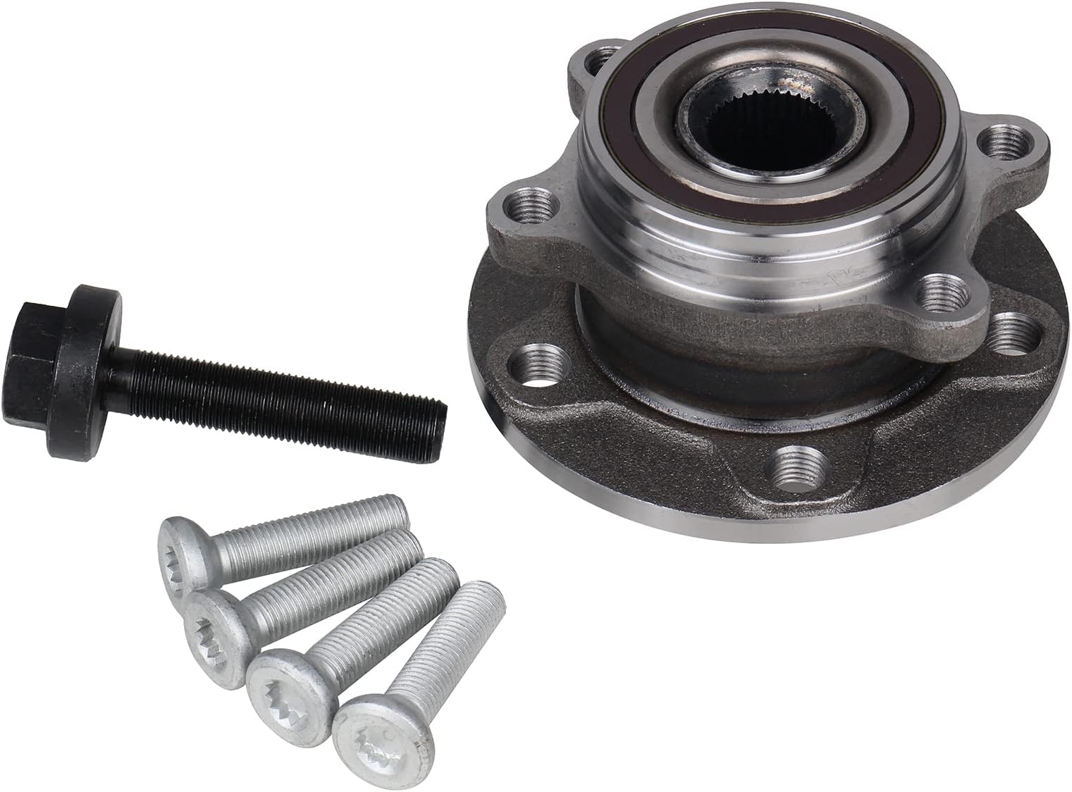 Amazon.com: KUSATEC 513253 Front/Rear Wheel Bearing and Hub Assembly ...