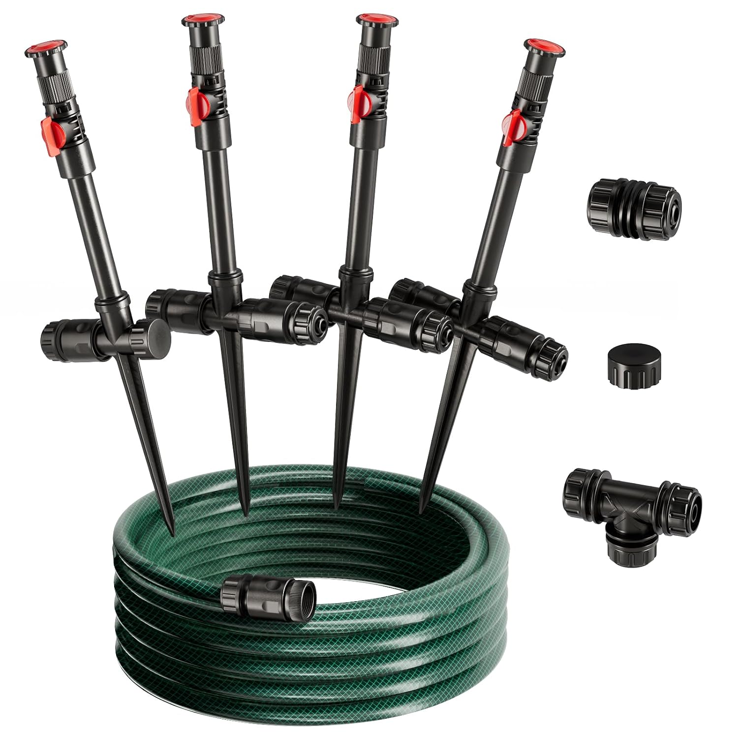Amazon.com : Lizjarol Flexible Sprinkler System, Above Ground DIY ...