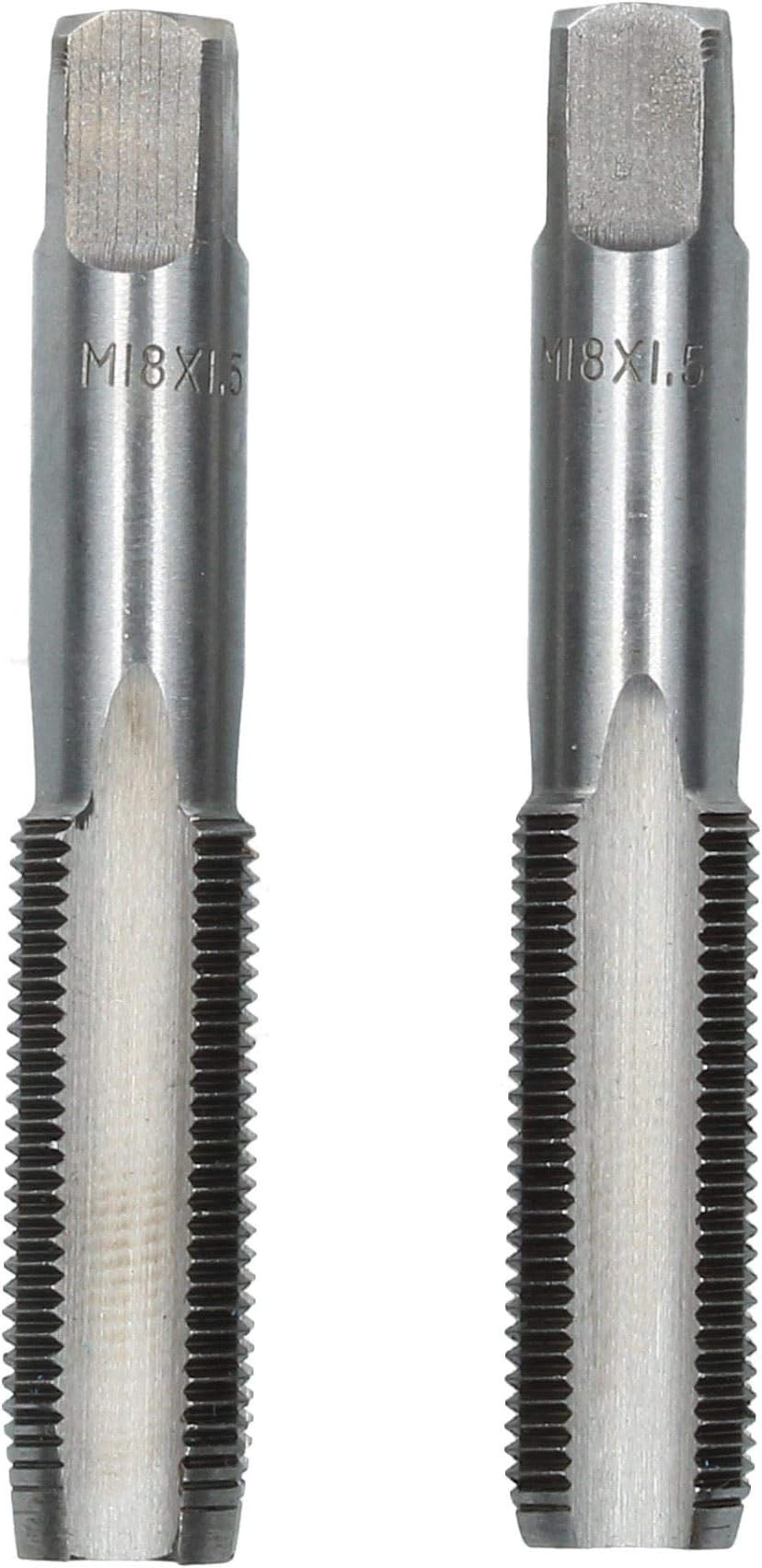 M18 x 1.5mm Metric Tap Set, Tungsten Steel, Taper and Plug Thread ...