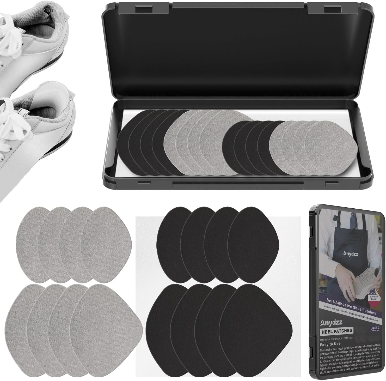 Amazon.com: Shoe Toebox Toeburst Blowout Hole Prevention Insert/Patch ...
