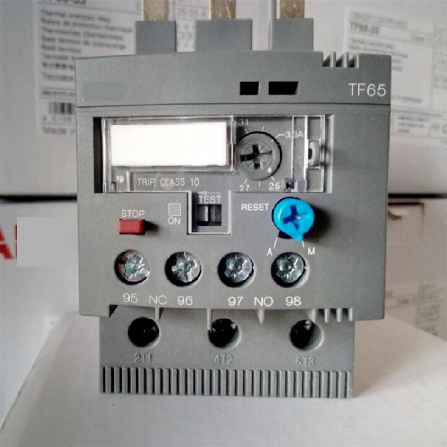 Amazon.com: BAWHO TF65 Thermal Overload Relays TF65-28 TF65-33 TF65-40 ...