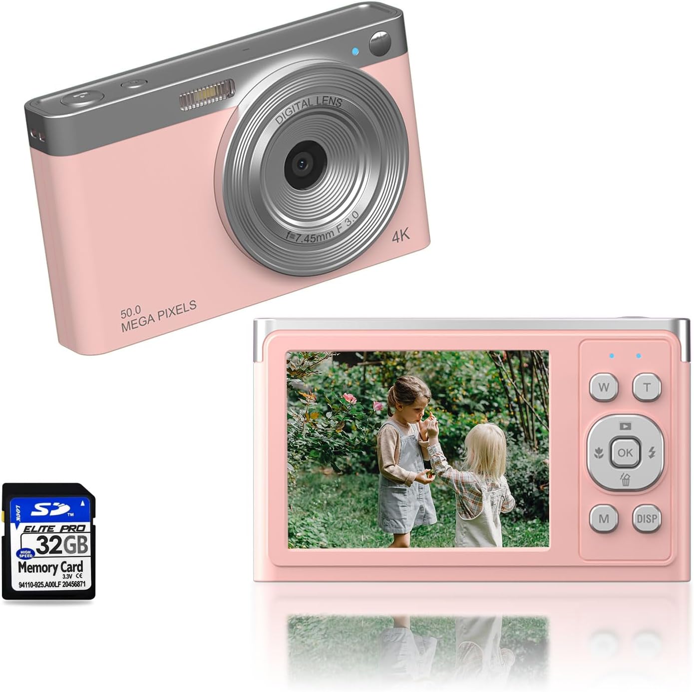 Amazon Canada: Digital Camera, Ordine 4K Kids Camera with 32GB SD Card ...