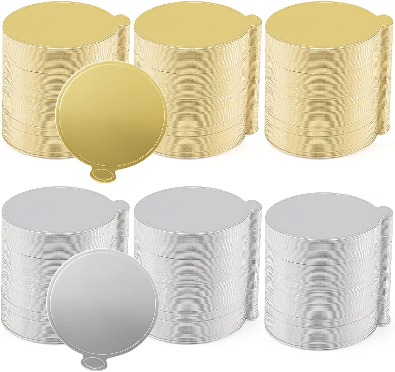 Amazon.com: 600 PCS 3.5 Inch Cake Boards, Mini Round Cake Cardboard ...