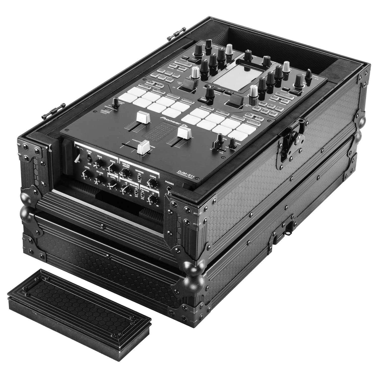 Snapklik.com : INDUSTRIAL BOARD CASE FITTING MOST 10" DJ MIXERS