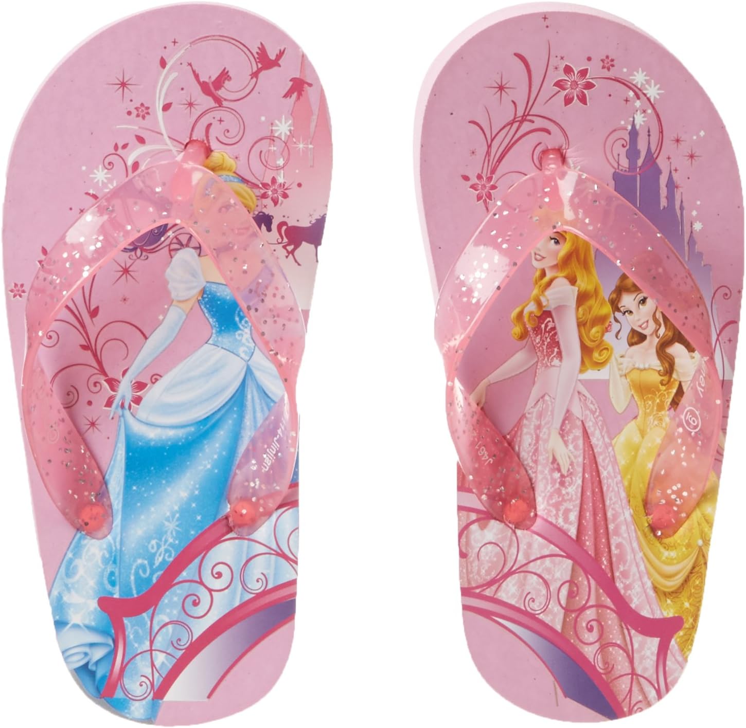 Amazon.com | Disney Princess Flip Flop (Toddler/Little Kid/Big Kid ...