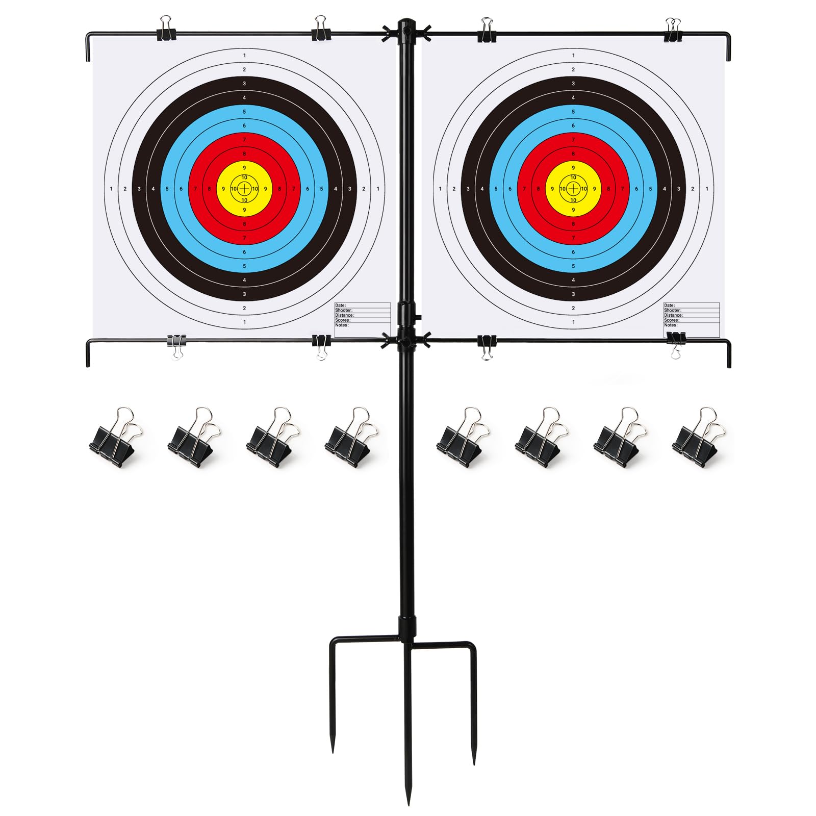 Amazon.com : suituts Adjustable Shooting Target Stand, Paper Target ...