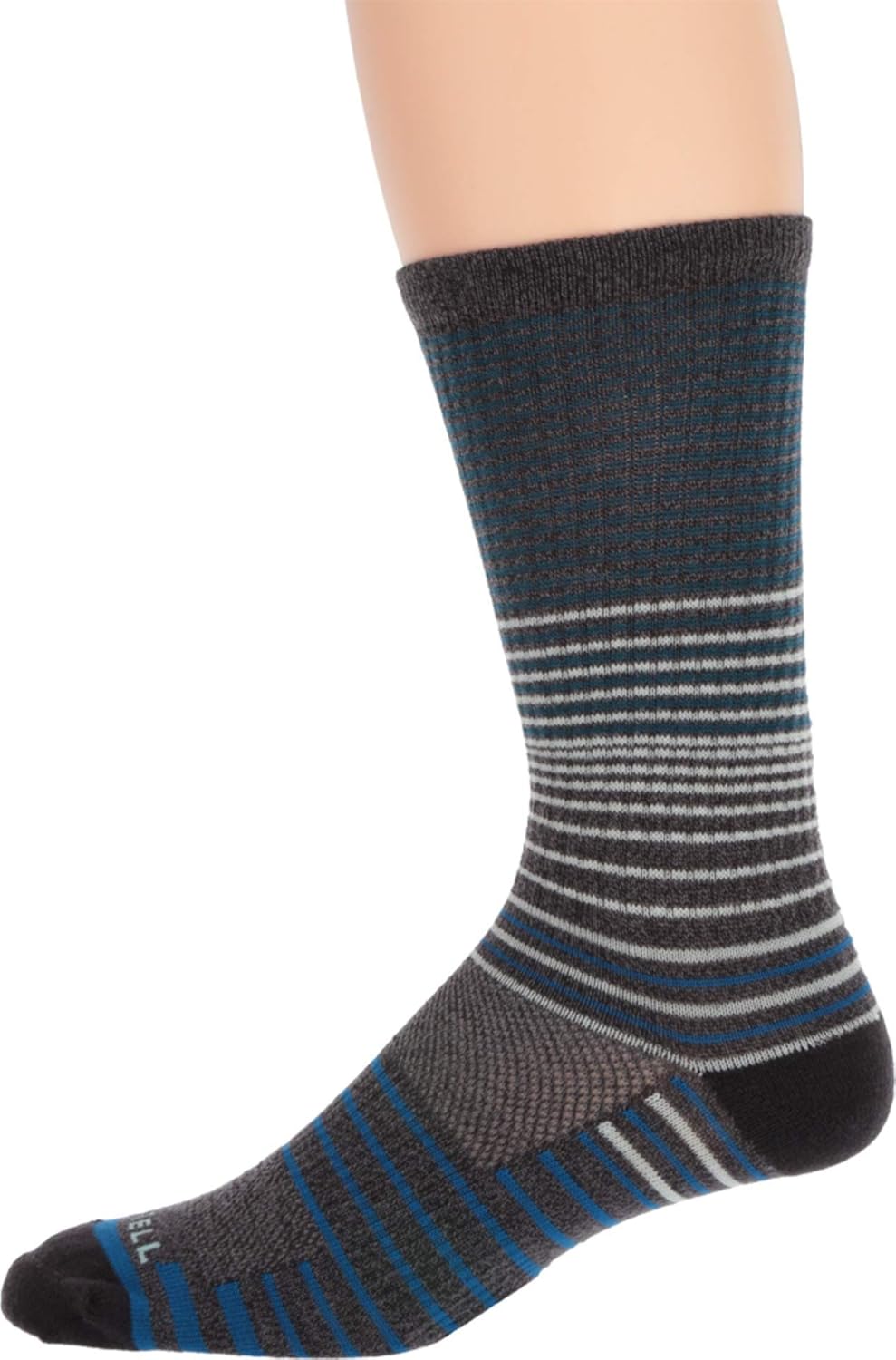 Amazon.com: Merrell mens 1 Pack Marl Engineered Stripe Crew Hiking ...