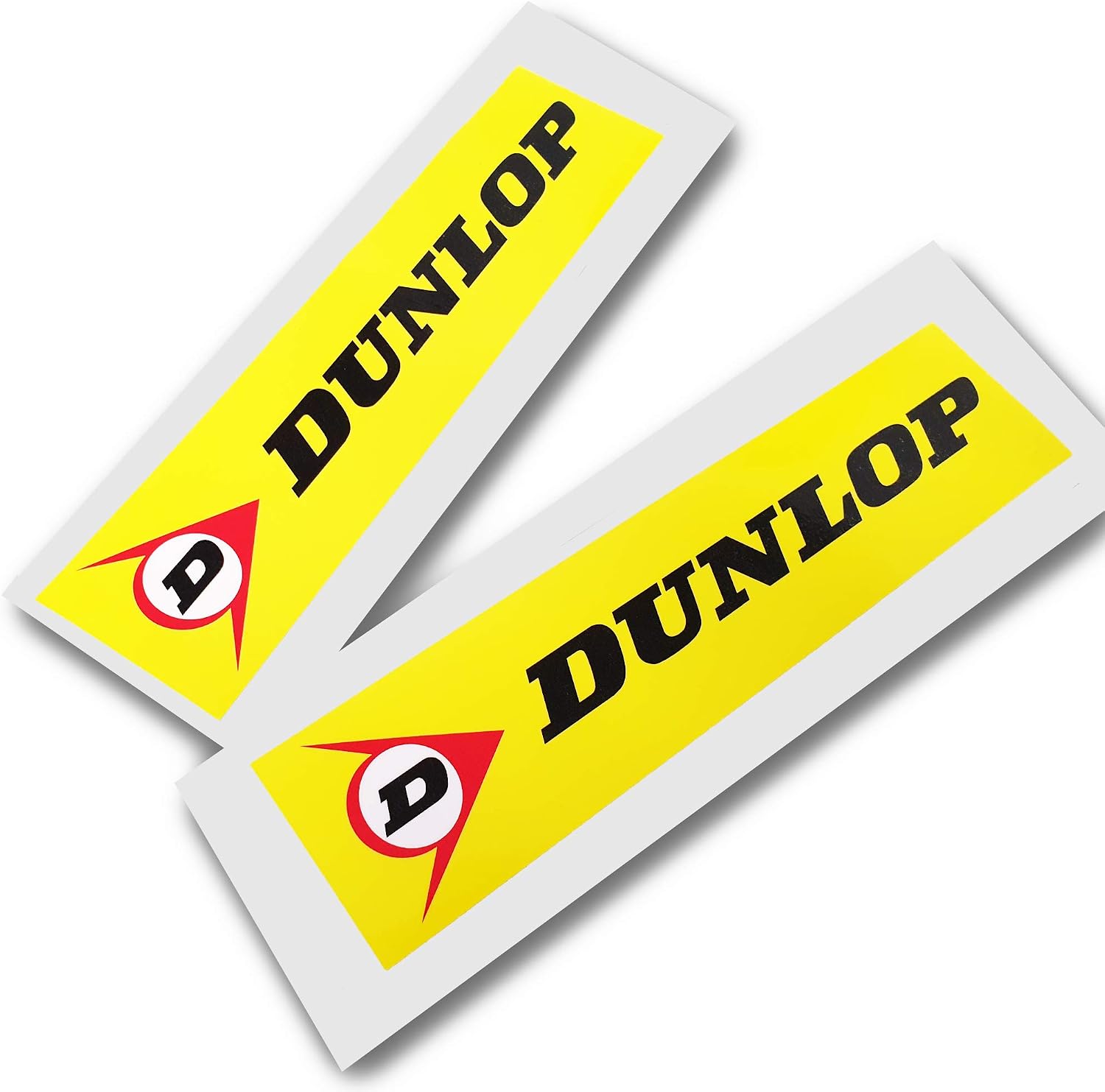 Twisted Melon Dunlop text sponsor graphics decals stickers x 2 SMALL ...