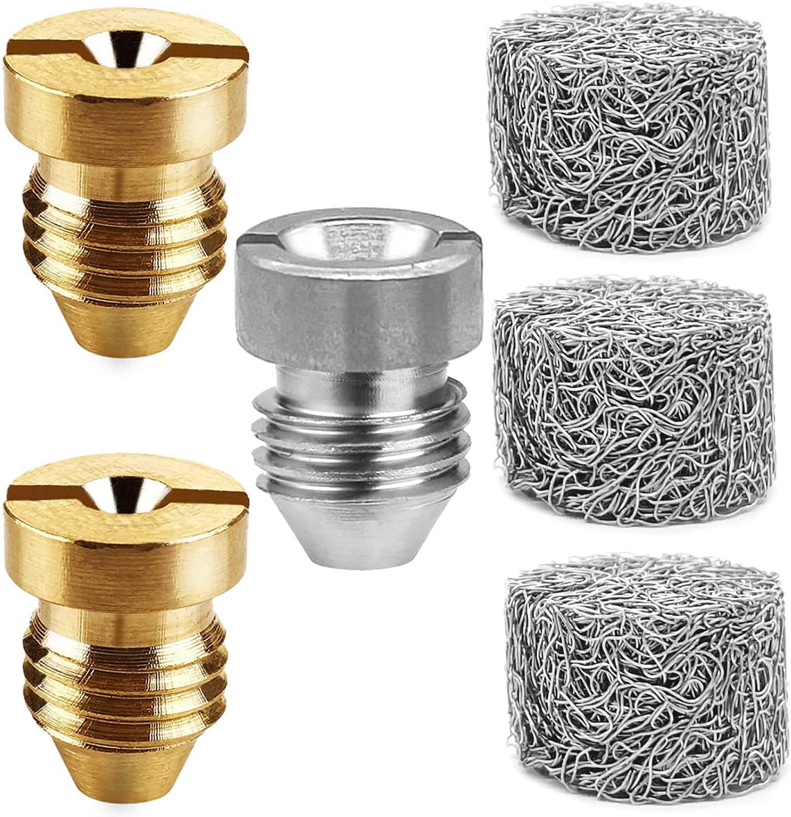 sourcing map 1.4mm Foam Orifice Nozzle Tip, Universal Thread Tips for ...