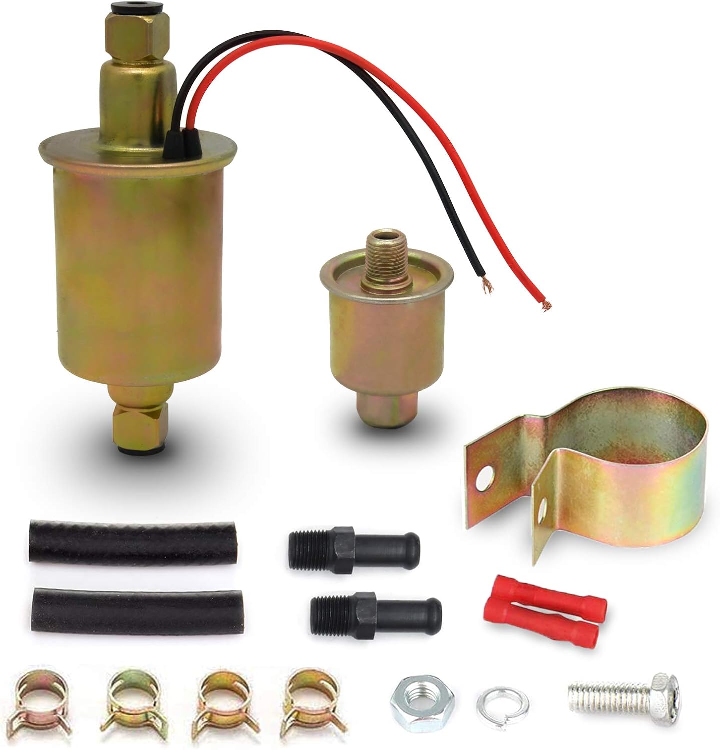Amazon.com: E8012S Universal Electric Fuel Pump Low Pressure 5-9 PSI ...