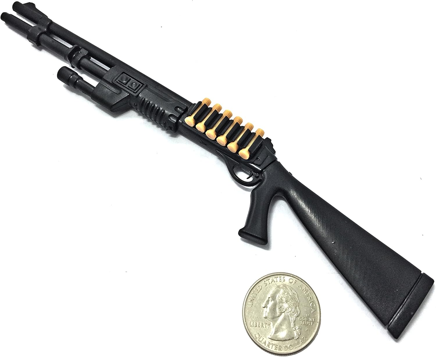 Amazon.com: 1/6 Scale M1 Super 90 Semi-Automatic Shotgun Miniature Toy ...