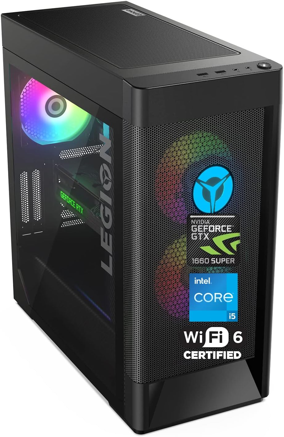 Amazon.com: Lenovo Legion Tower 5i Gaming Desktop, Intel Core i5-11500 ...