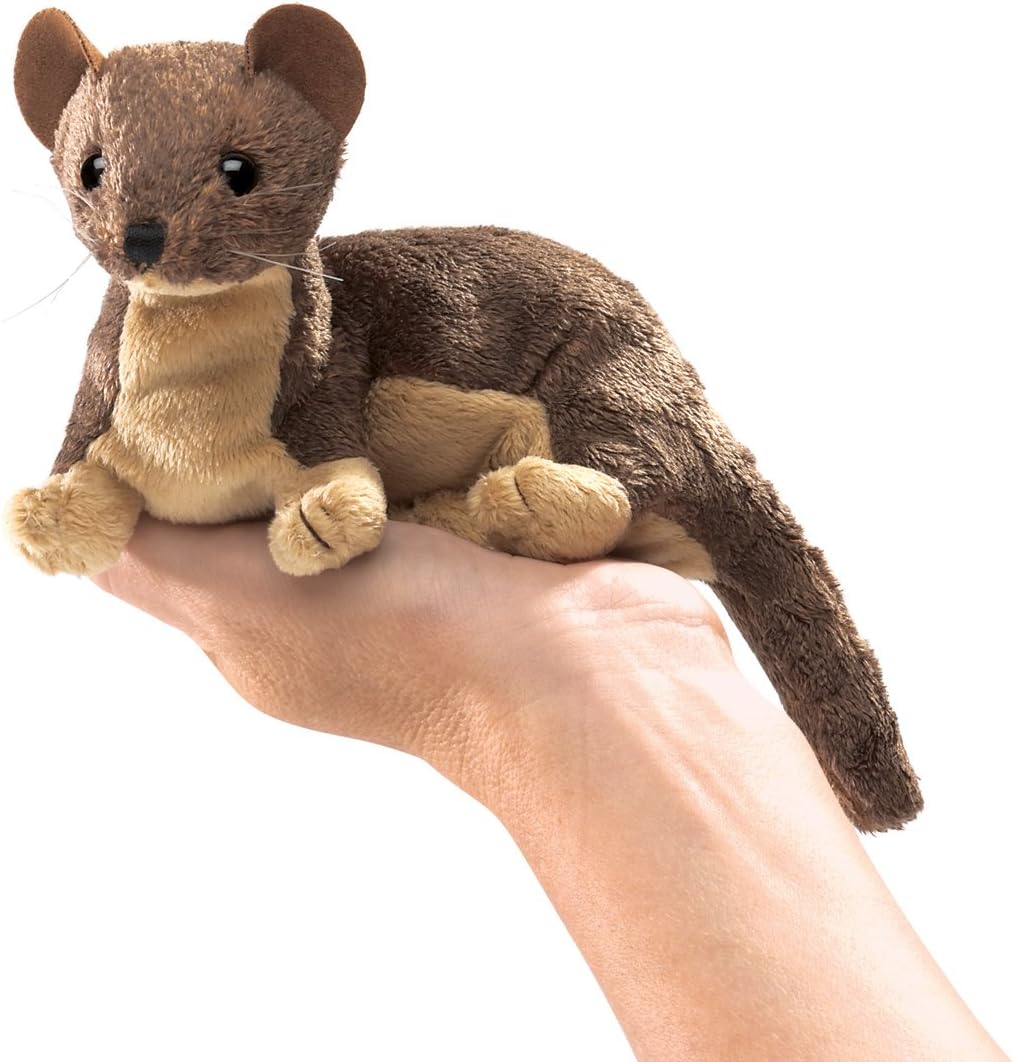 Folkmanis Puppets – 2720 – Handpuppe und Theater – Mini Weasel: Amazon ...