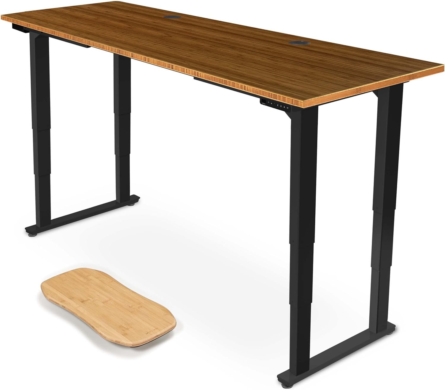 Amazon.com: Uplift Dark Bamboo (80 x 30 inch) Electric Standing Desk V2 ...