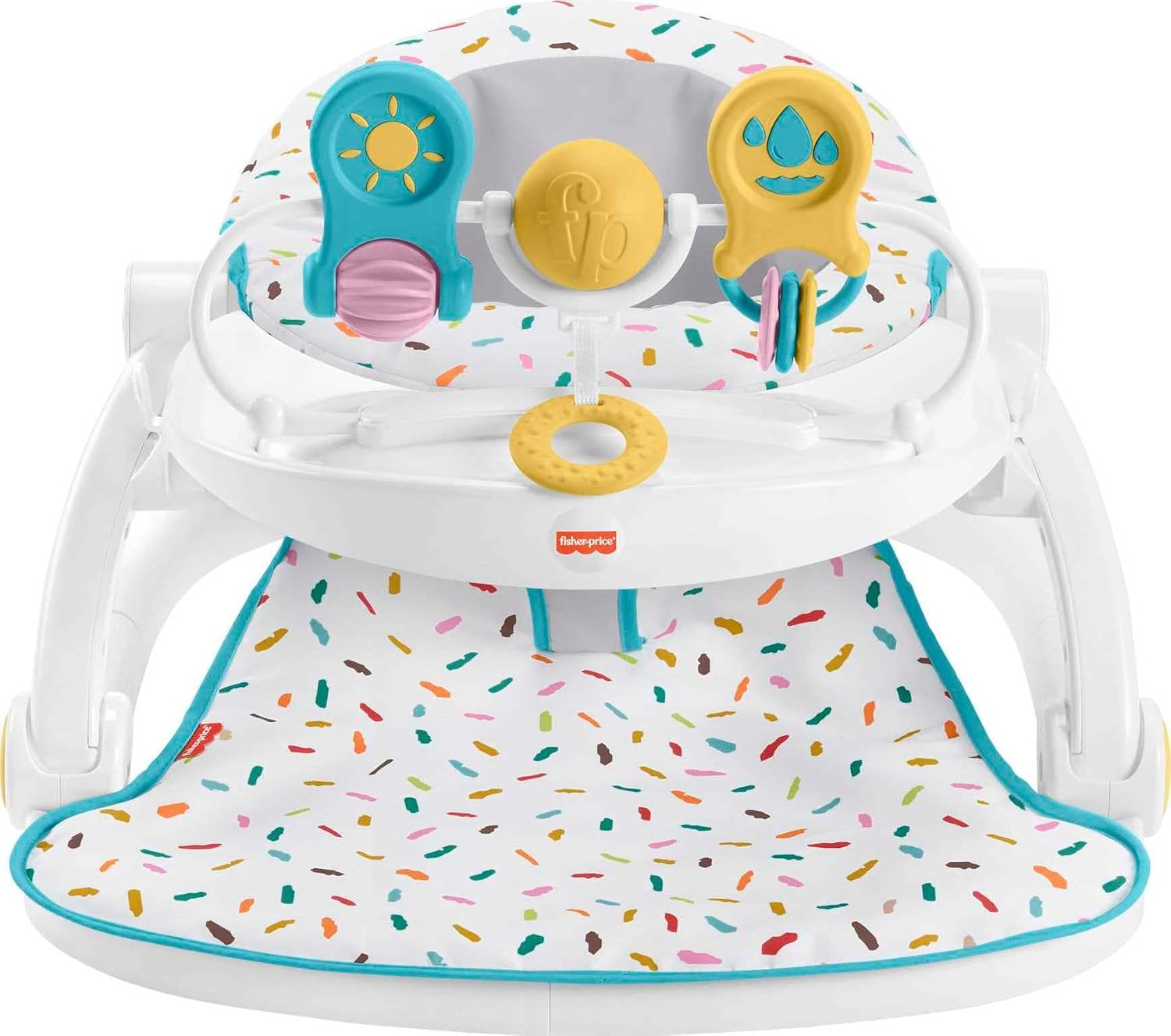 Fisher-Price Portable Baby Chair with Snack Tray & Toys