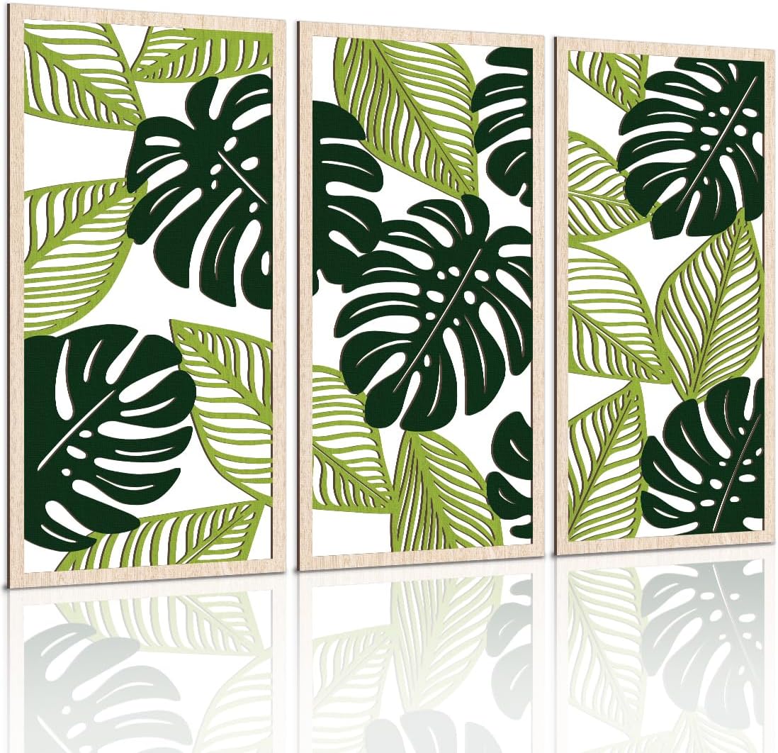 Amazon.com: Wynwood Studio Floral and Botanical Tropical Wrapped Canvas ...