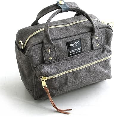Amazon.com: anello(アネロ) 2-Way Mini Boston Bag, Grey (Grey Marl ...