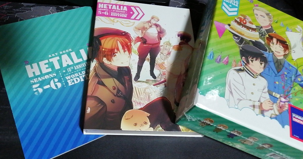 Hetalia 10周年記念ワールドパーティーコレクション2: シーズン5&6 DVD