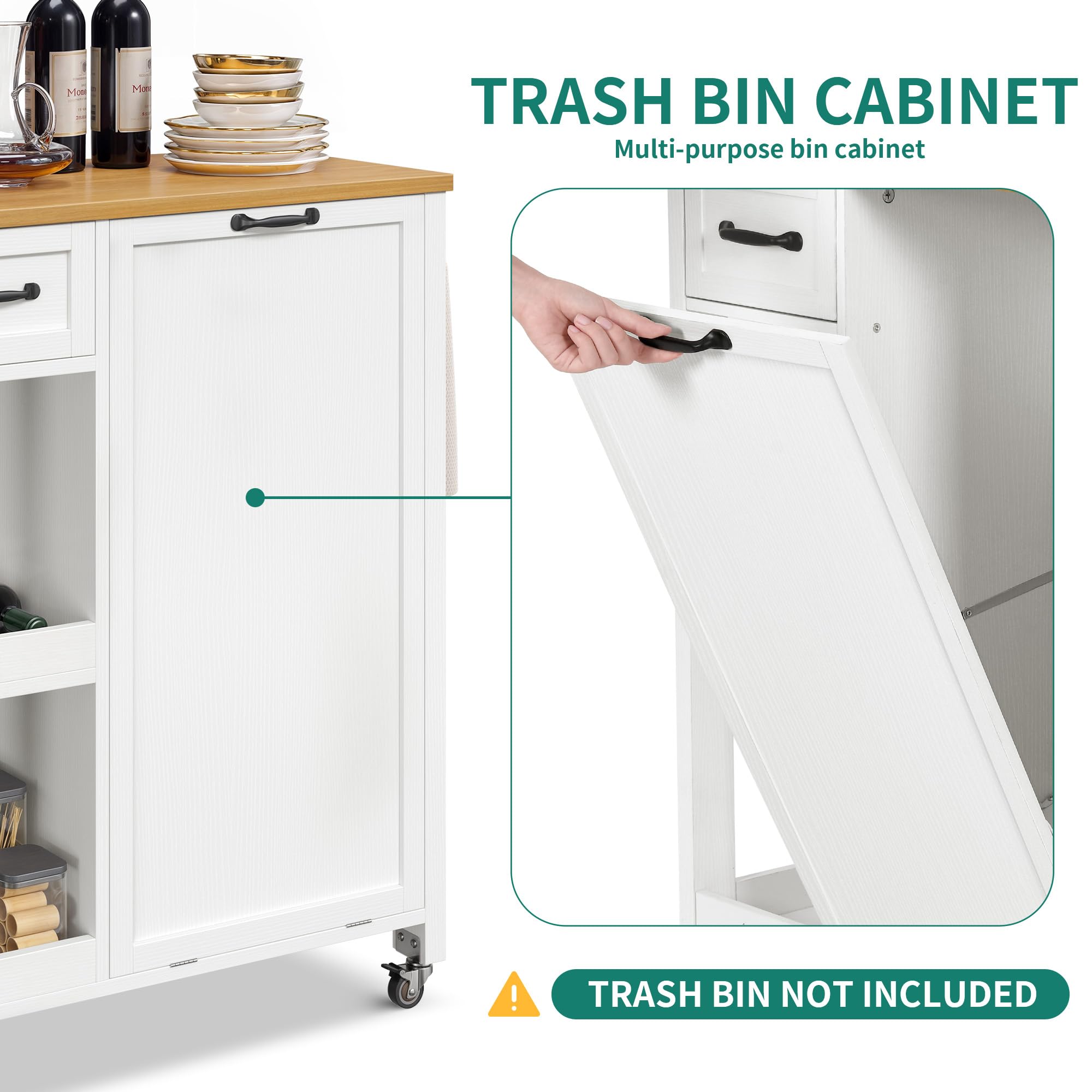 Modular Kitchen Trash Bin
