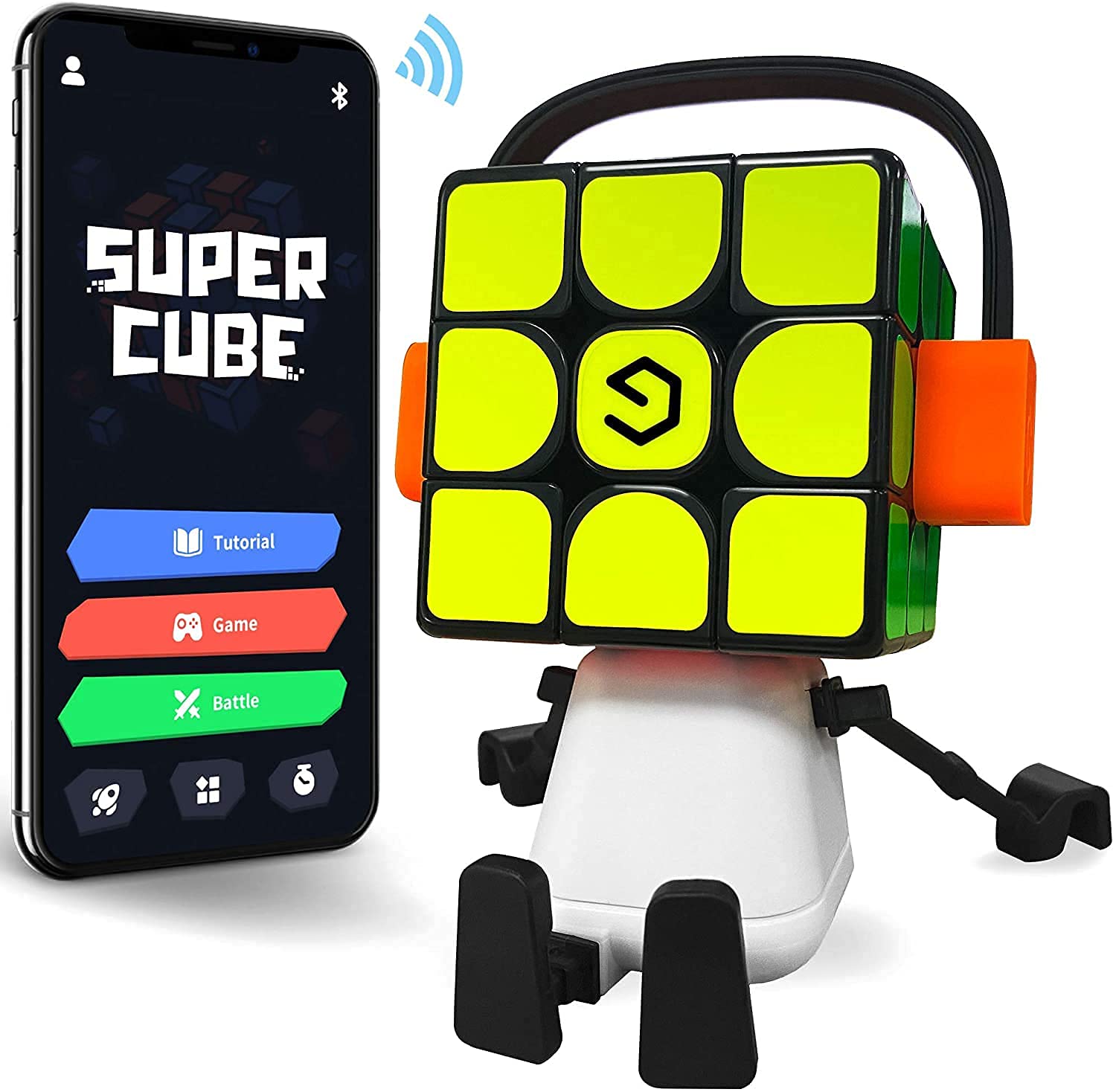 Buy GiiKER Electronic Bluetooth Speed Cube 3x3, The Real-time Connected ...