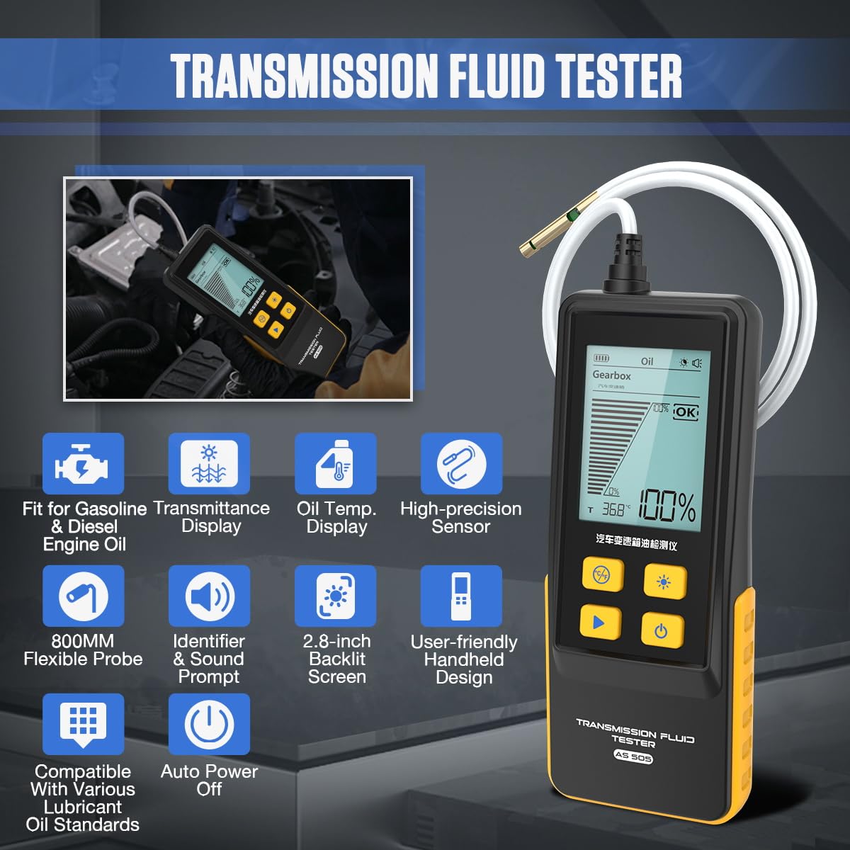 Snapklik.com : Transmission Fluid Tester MTF ATF CVTF Transmission Oil ...