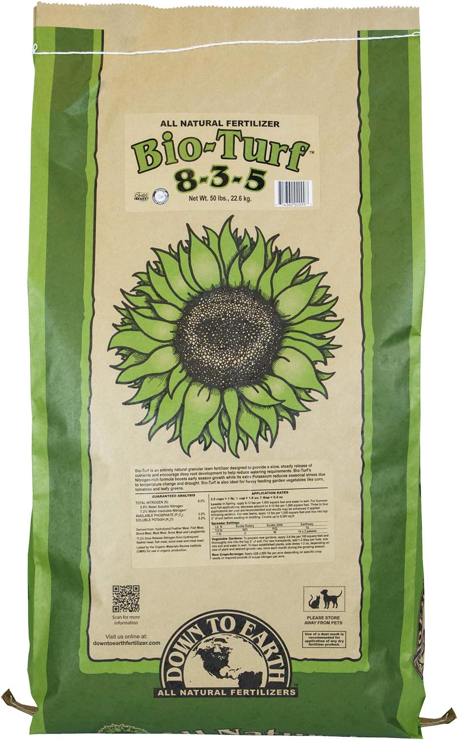 Amazon.com : Down To Earth Organic Langbeinite Fertilizer Mix 0-0-22 ...