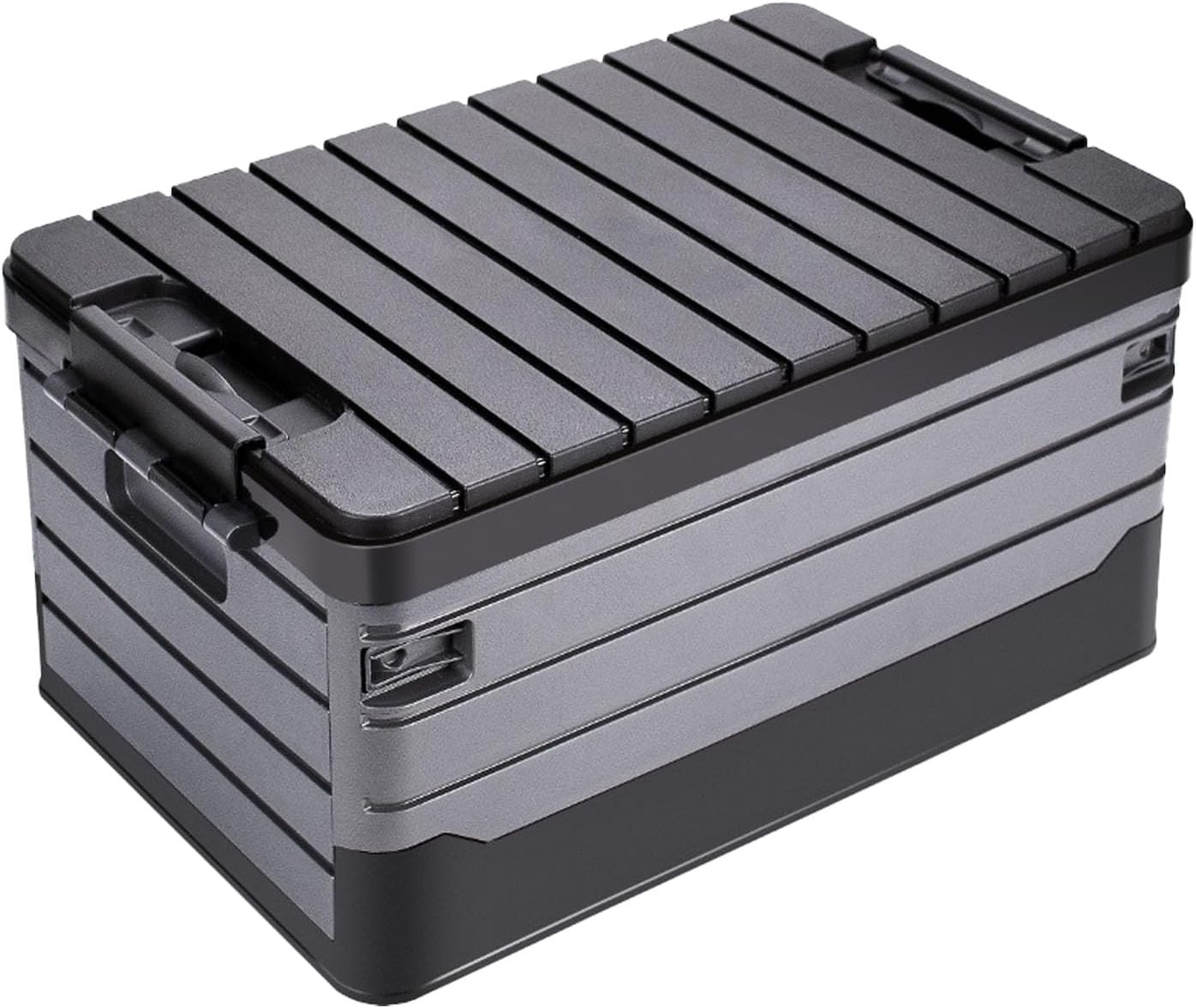 Amazon.com : SUNFECILI Modern Black Camping Picnic Box, Collapsible ...