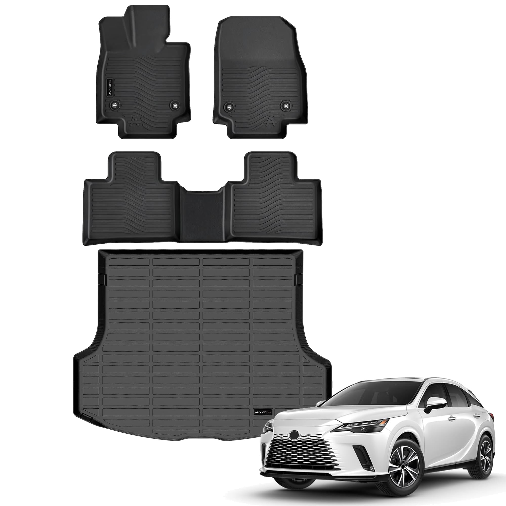 Amazon.com: Auxko All Weather Floor Mats Cargo Mat Fit for Lexus RX ...