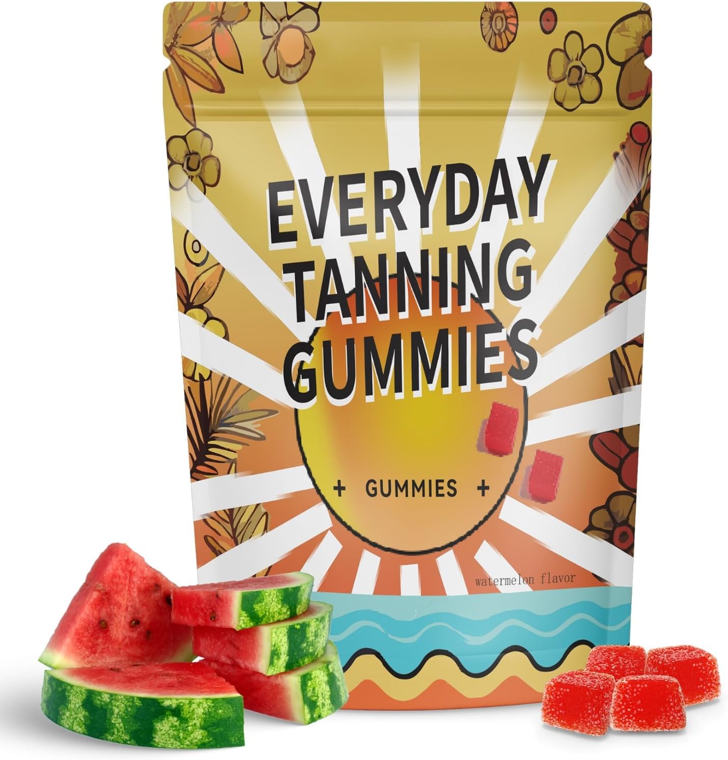 Amazon.com: Daily Tanning Gummies – Natural Sunless Tanning for Women ...