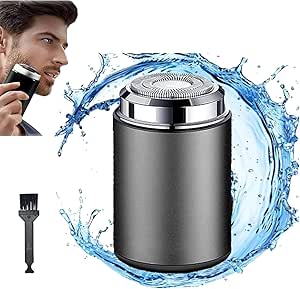 Mini Electric Shaver, Portable Small Electric Razors Man, USB ...