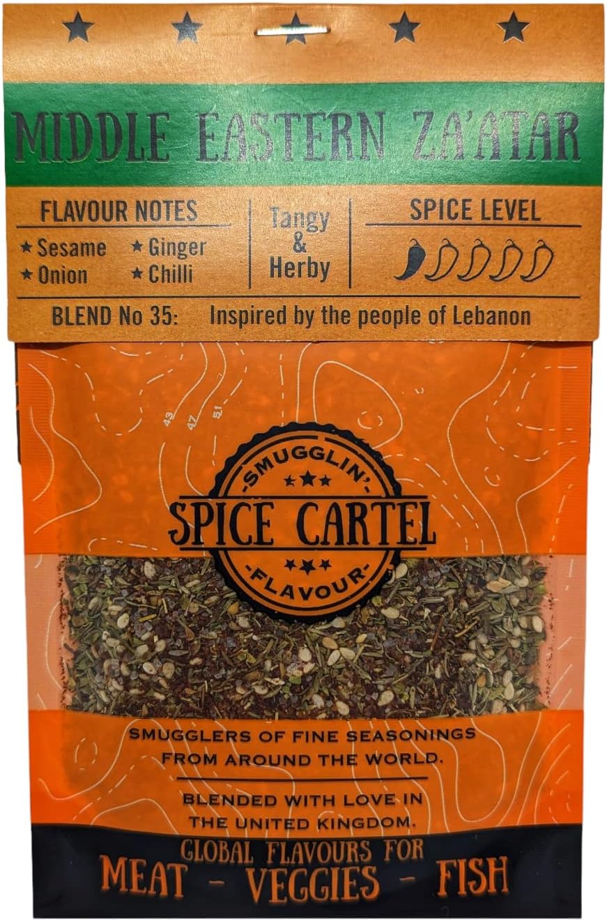 Spice Cartel's Middle Eastern Zaatar. Artisanal Spice Blend Inspired by ...
