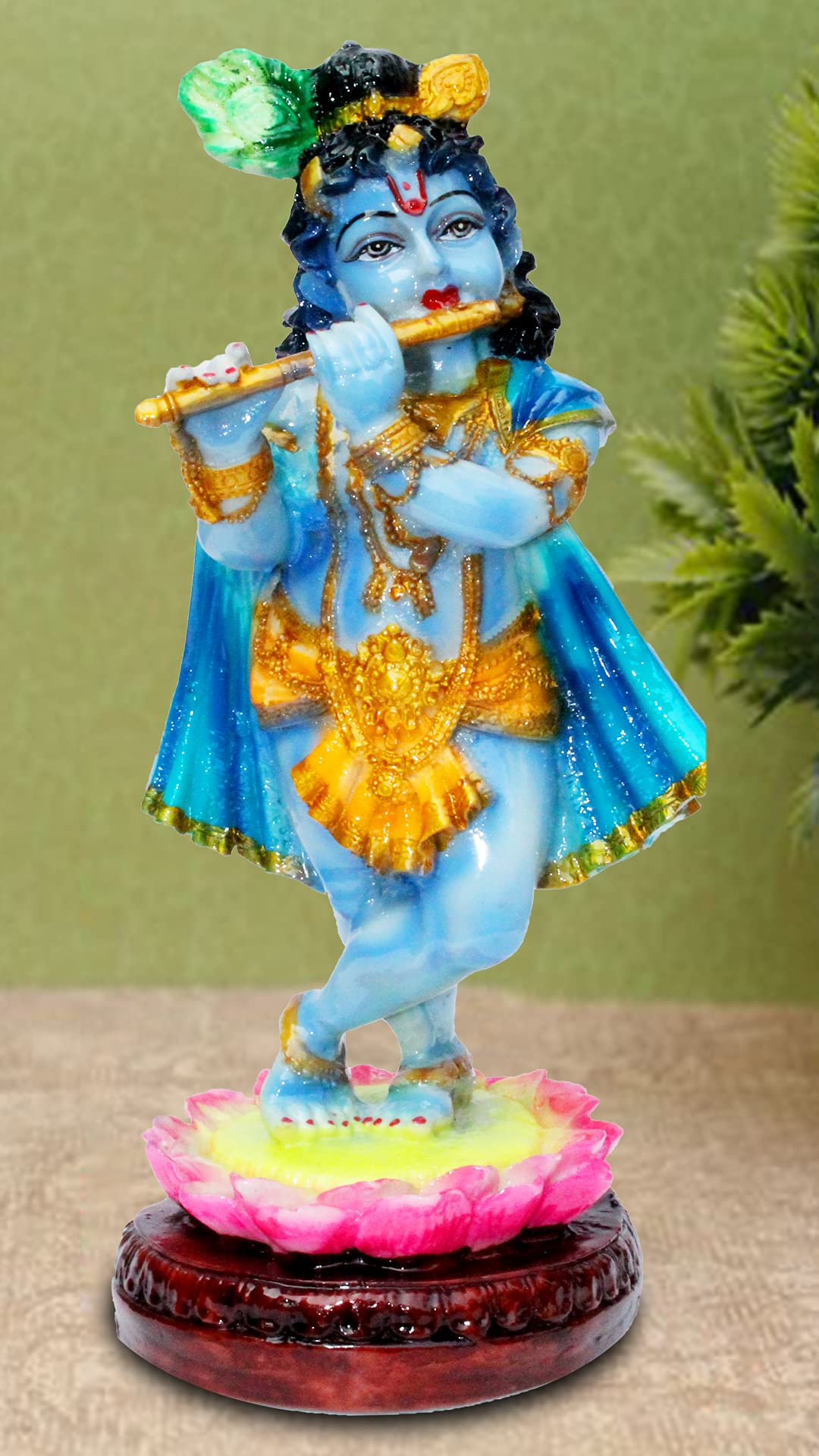 Buy KD HUB Krishna Idol - Krishna murti for Home Decor & Office ...