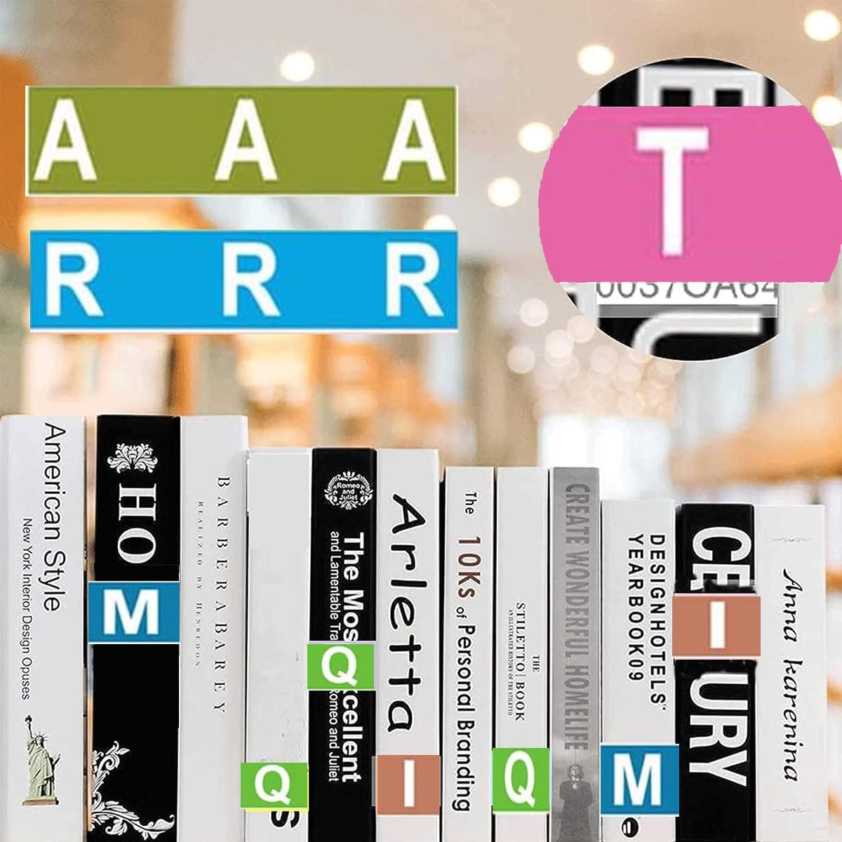 Alphabet Book Spine Labels, Adhesive Alphabet Index Philippines | Ubuy